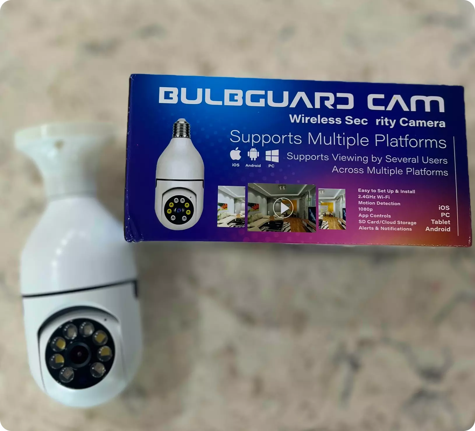 Cam Tech Review - BulbGuard Cam